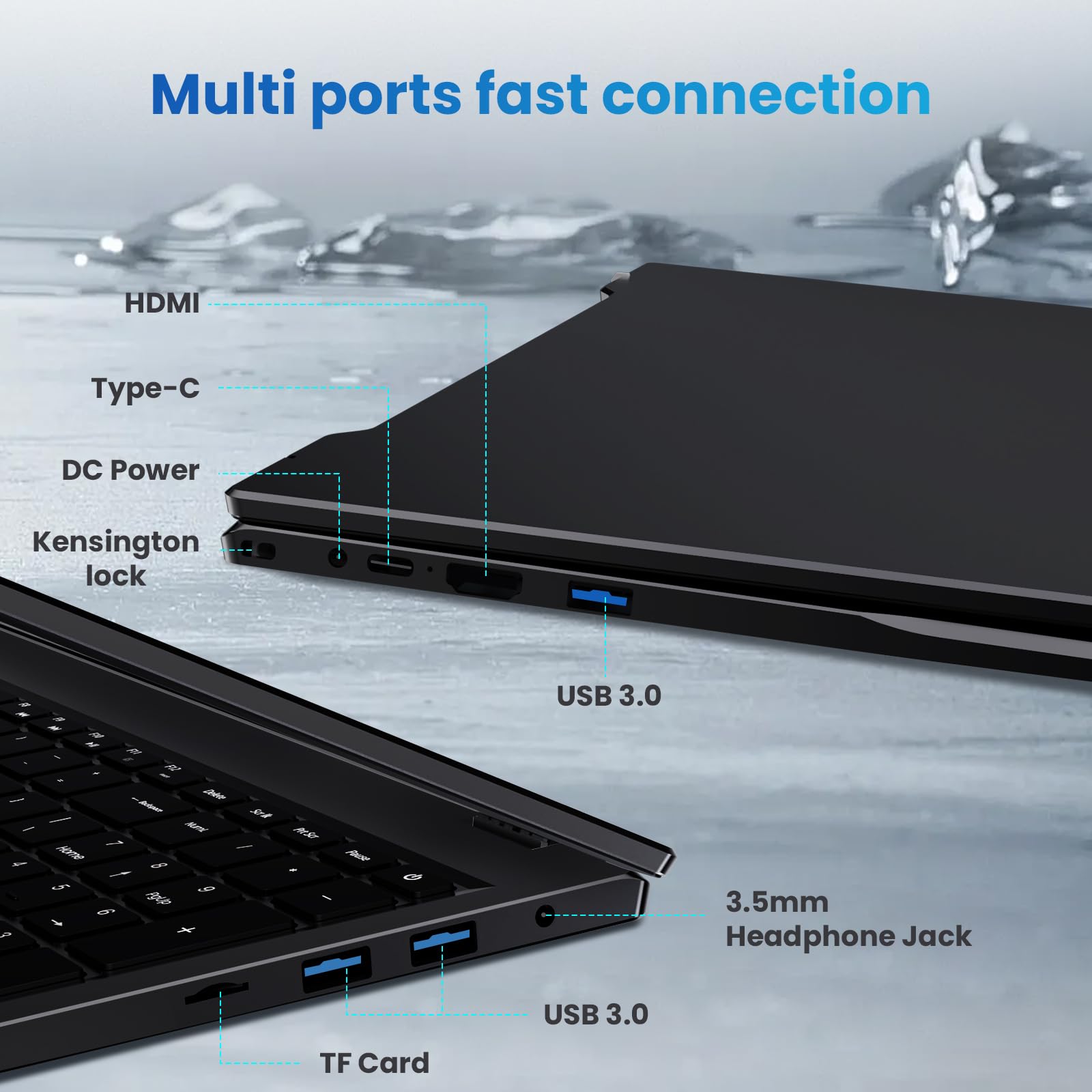 Snapklik.com : Jumper 17.6 Inch Laptop Computer