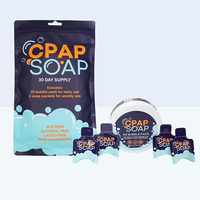 Amazon.com: CPAP Soap Cleaner - CPAP Soap Cleaning Kit with Disposable ...