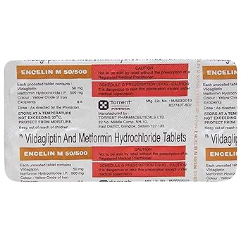 Encelin M 50/500 - Strip of 10 Tablets : Amazon.in: Fashion