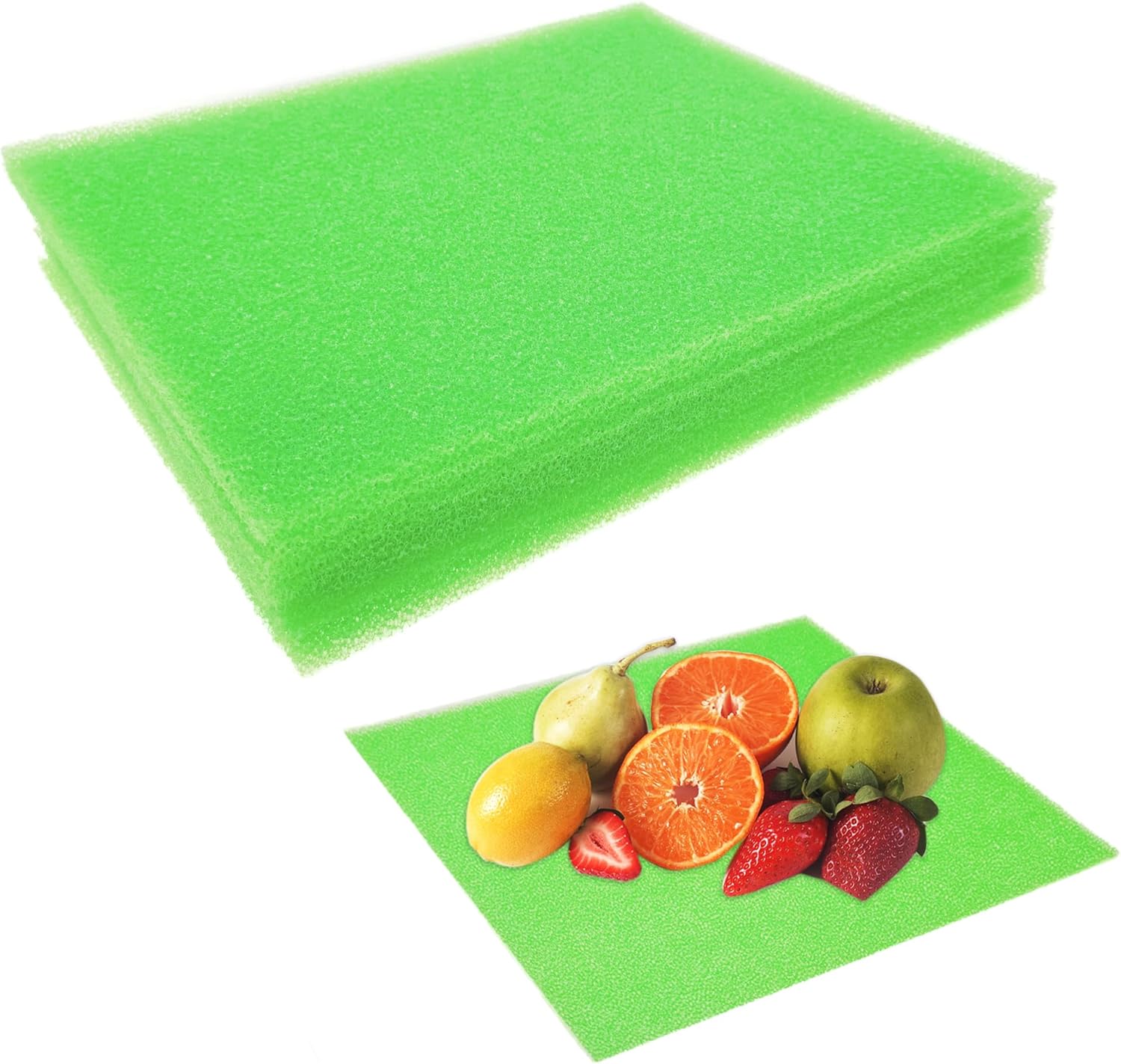 Amazon.com - 12Pack 12 * 15inches Fridge Liners and Mats Washable; Keep ...