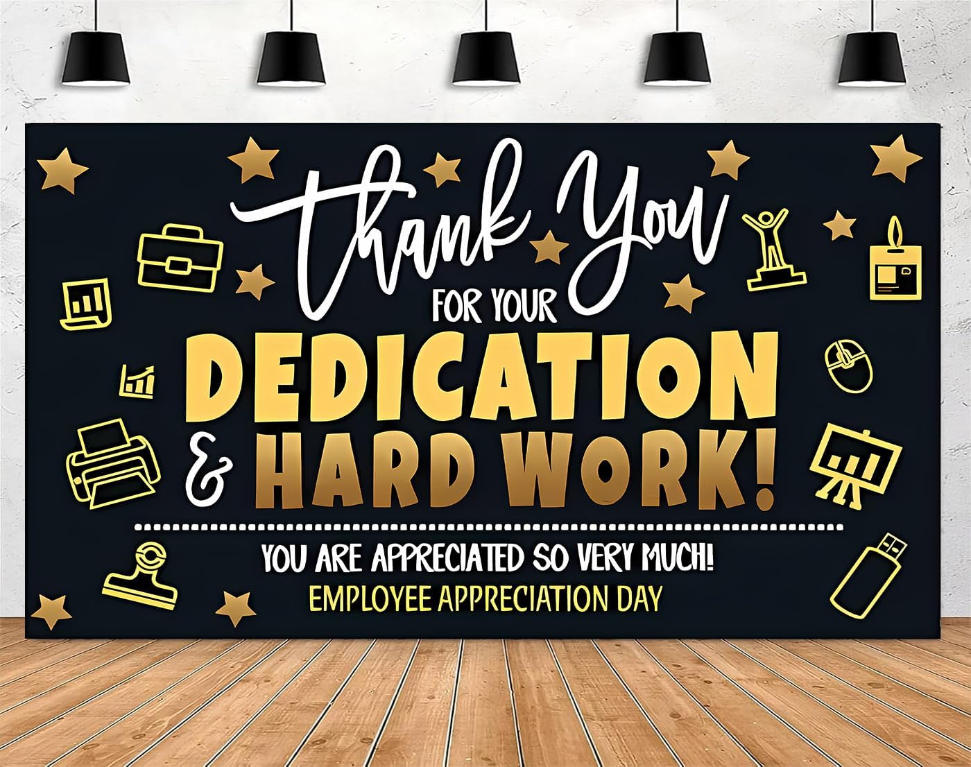 Amazon.com : Background Photography Appreciation Backdrop Banner for ...