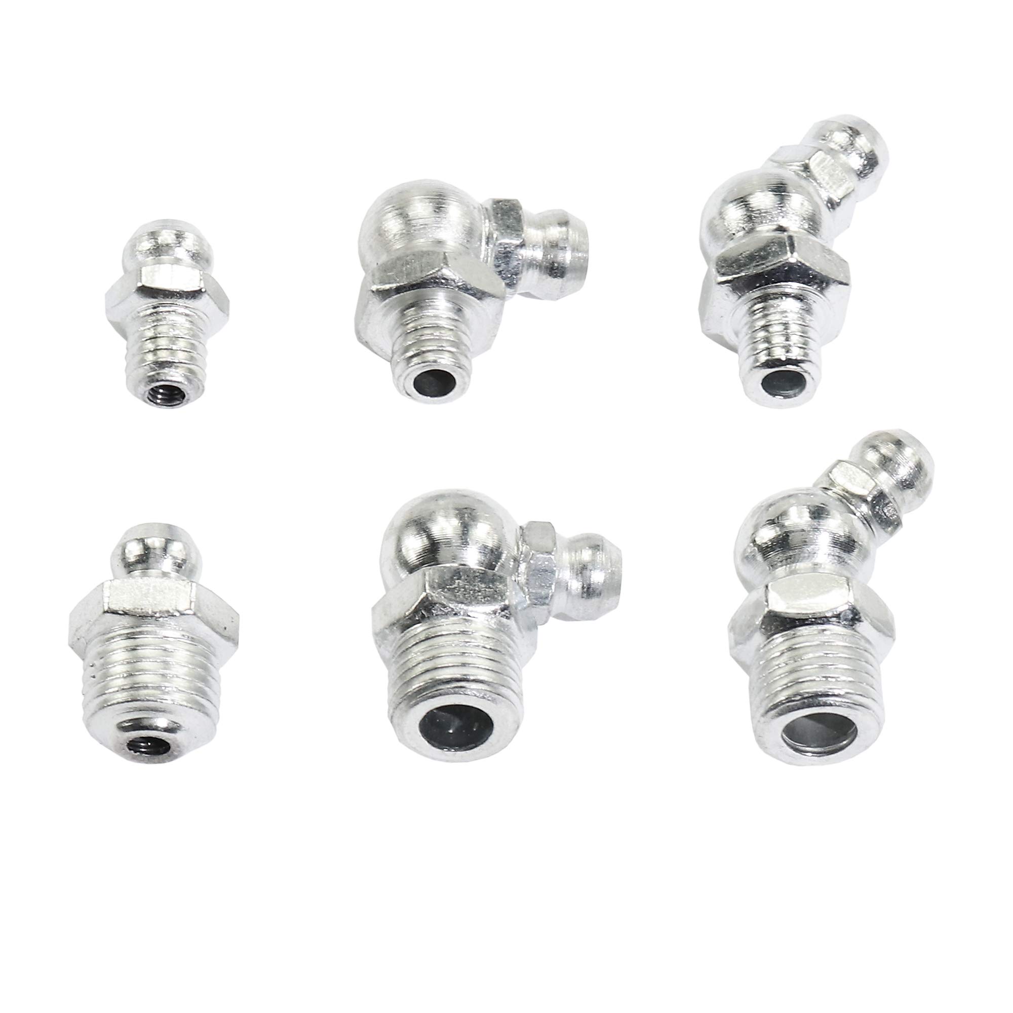 Snapklik.com : Taxutor Metric Hydraulic Grease Fittings SAE And MM ...