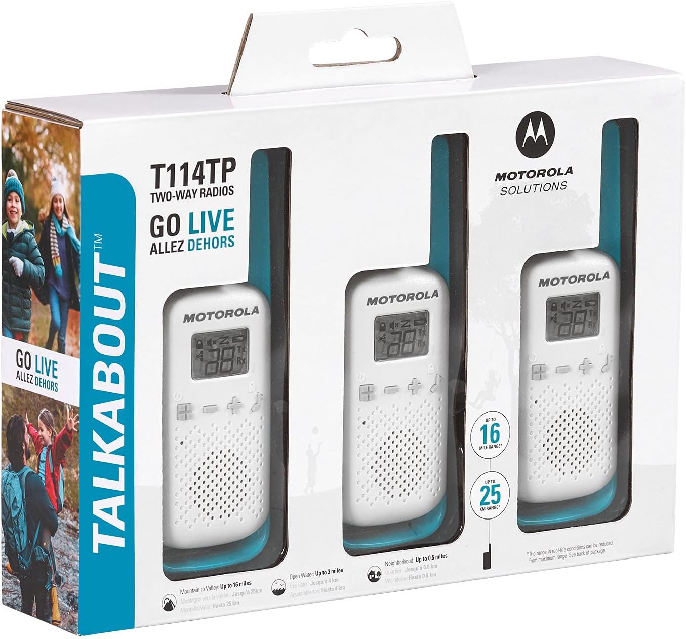 Amazon.com: Motorola T600 Talkabout Radio, 2 Pack : Electronics