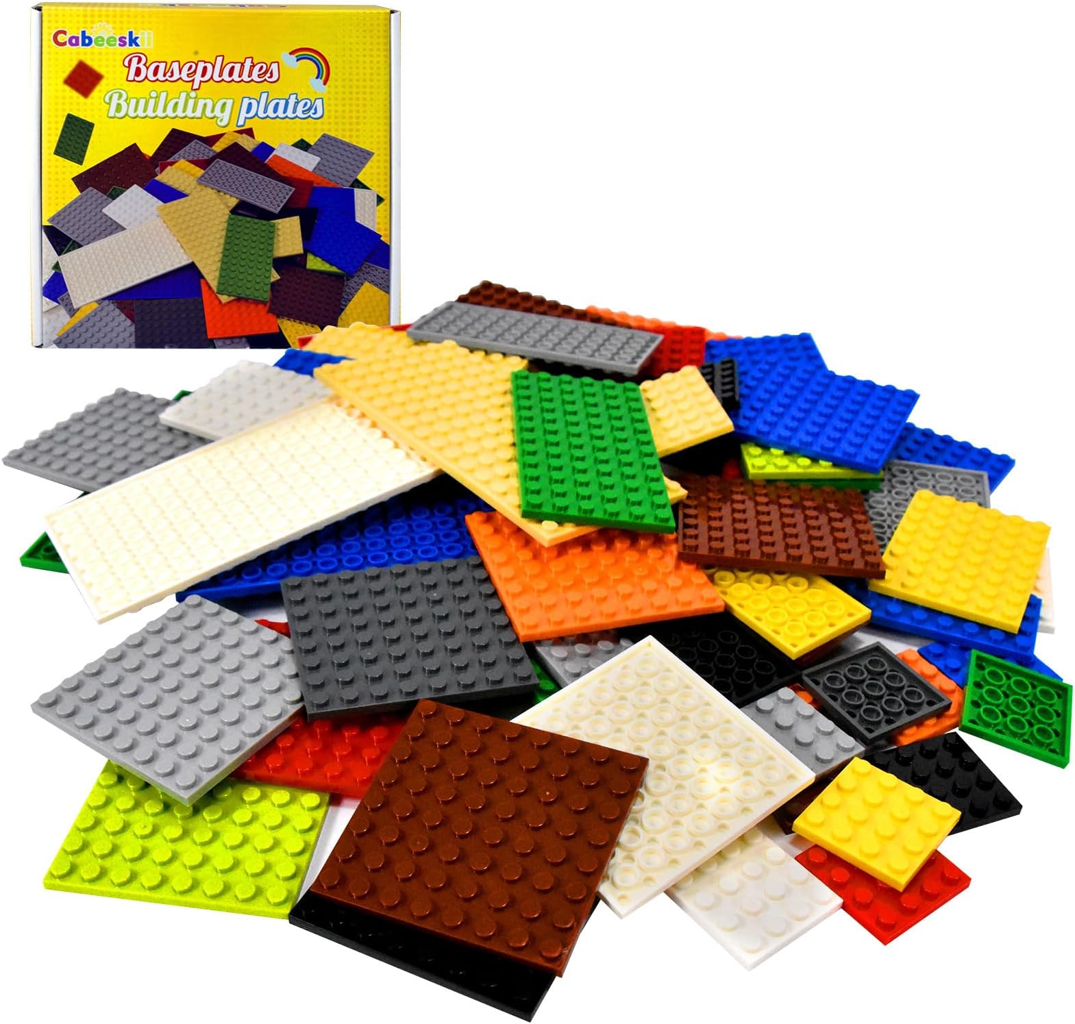 Amazon.com: Classic Light Gray Plates Bulk, Light Gray Plate 8x16 ...