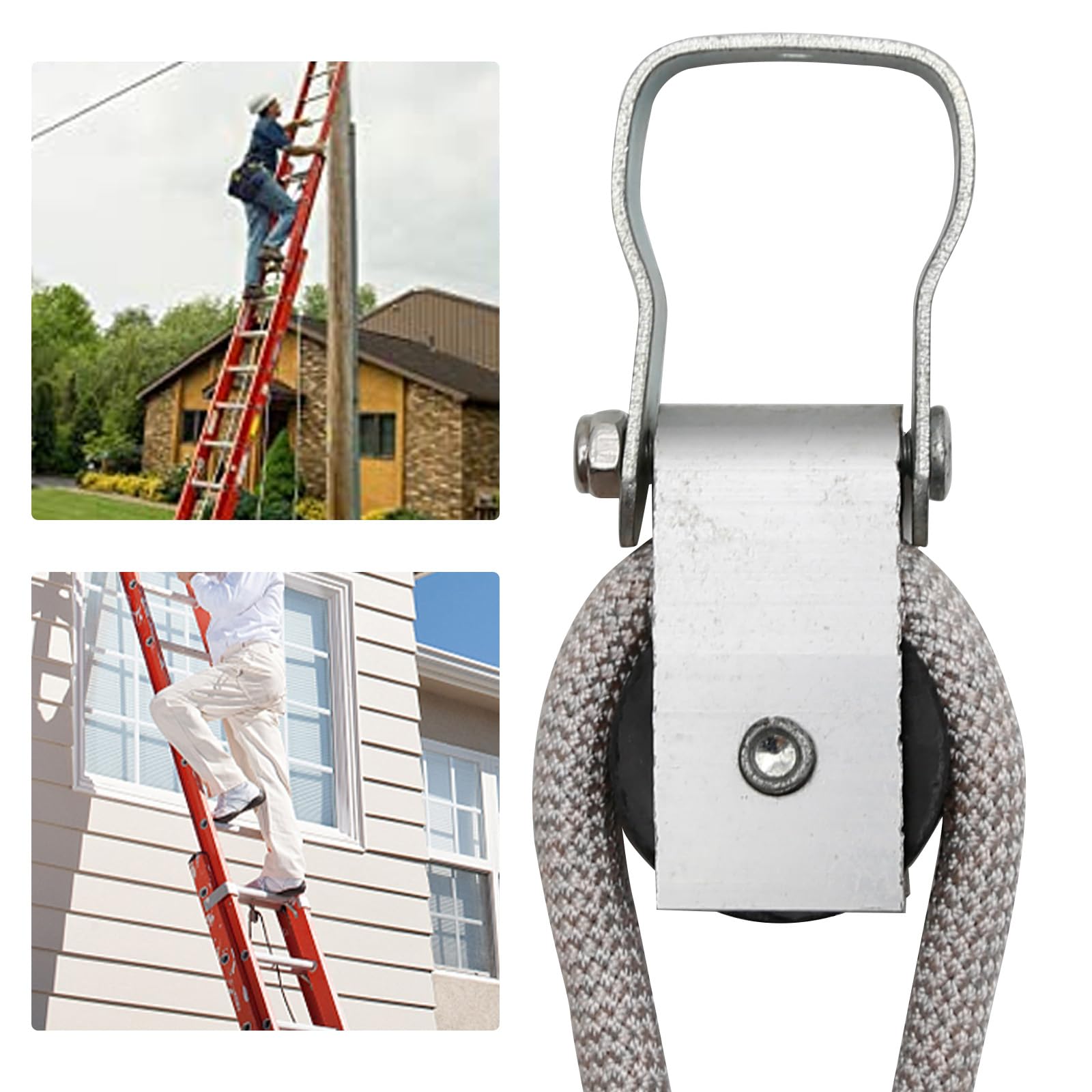 Extension Ladder Pulley E3F WITH ROPE Extension Ladders