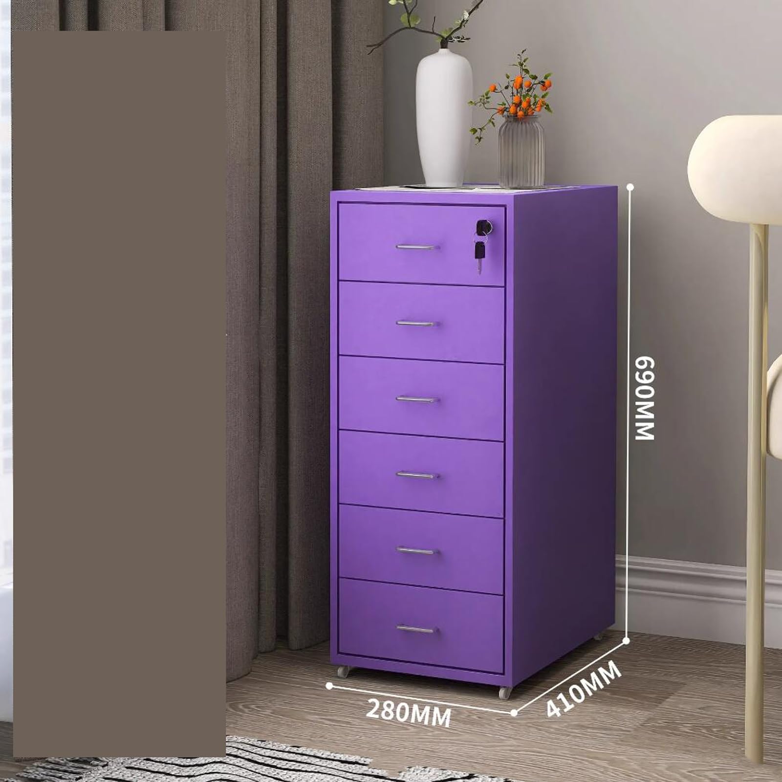 Purple File Cabinet Filing Cabinets | Home Office Furniture | Living