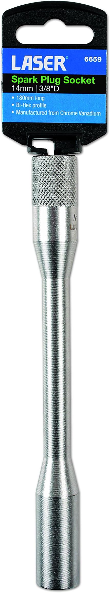 Laser 4376 Spark Plug Socket 3/8"D 14mm : Amazon.co.uk: Automotive