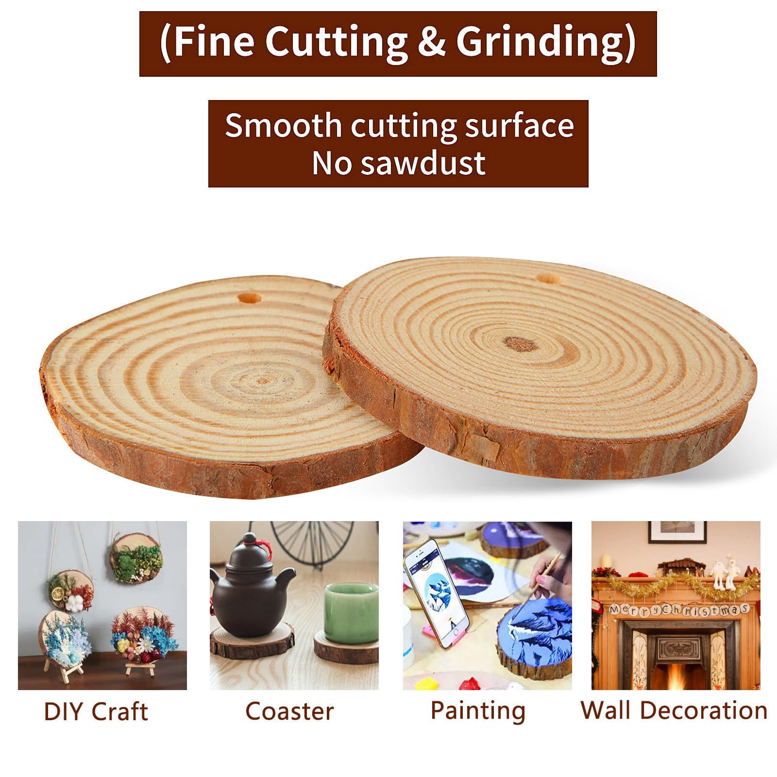 Tablas De Madera Redondas Para Manualidades Imágenes De Tabla De