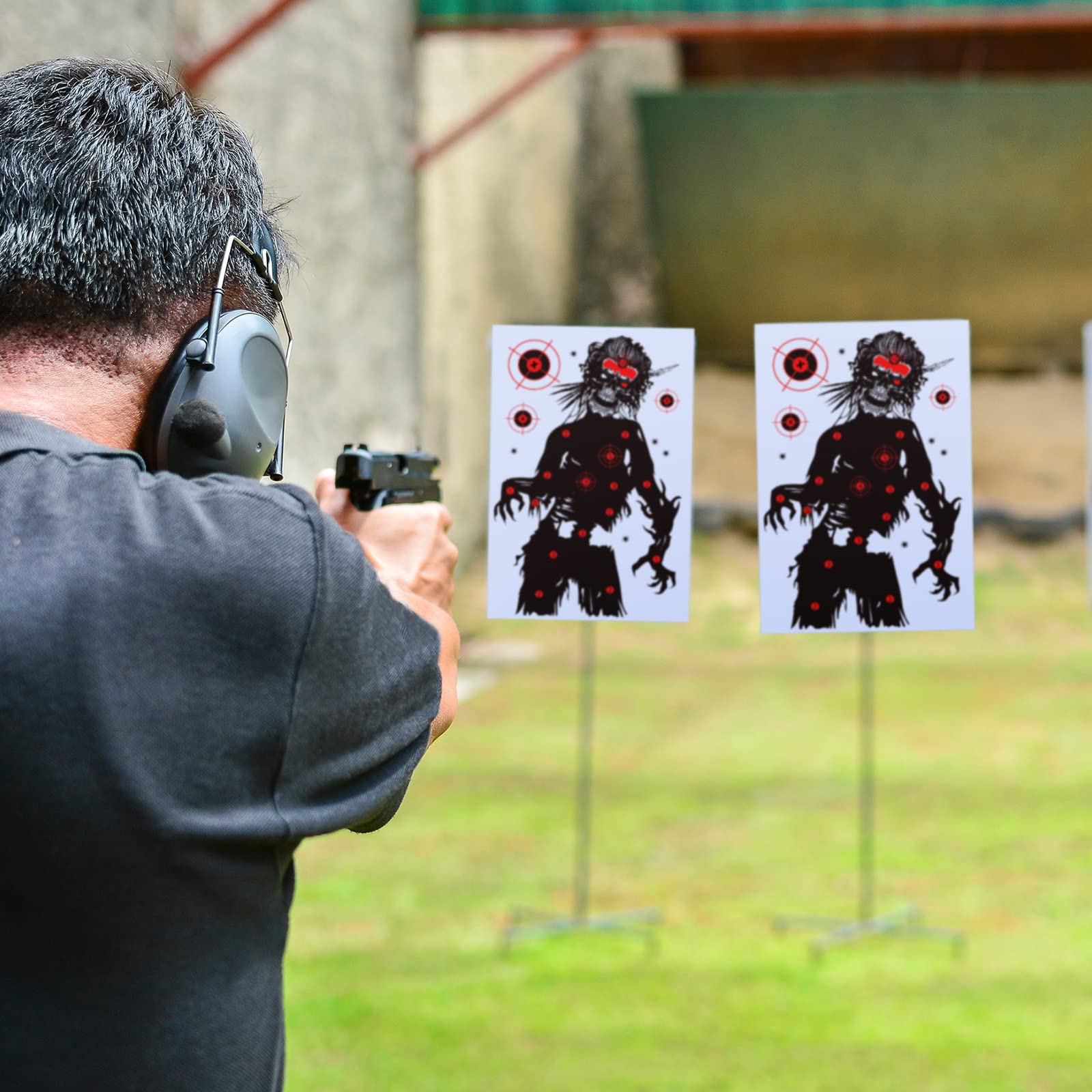Snapklik.com : 50 Pcs Zombie Shooting Targets For The Range 12 X 18 ...