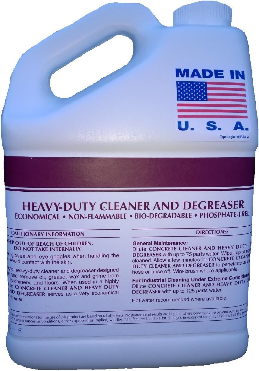 Amazon.com: Patriot Chemical Sales Two 1 Gallon Heavy-duty Cleaner and ...