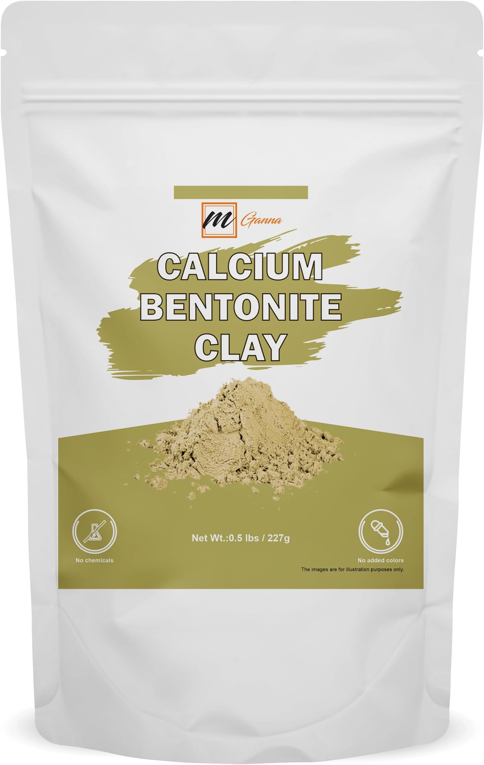 Amazon.com: Indian Healing Clay, 2lbs Powder | Pure Calcium Bentonite ...