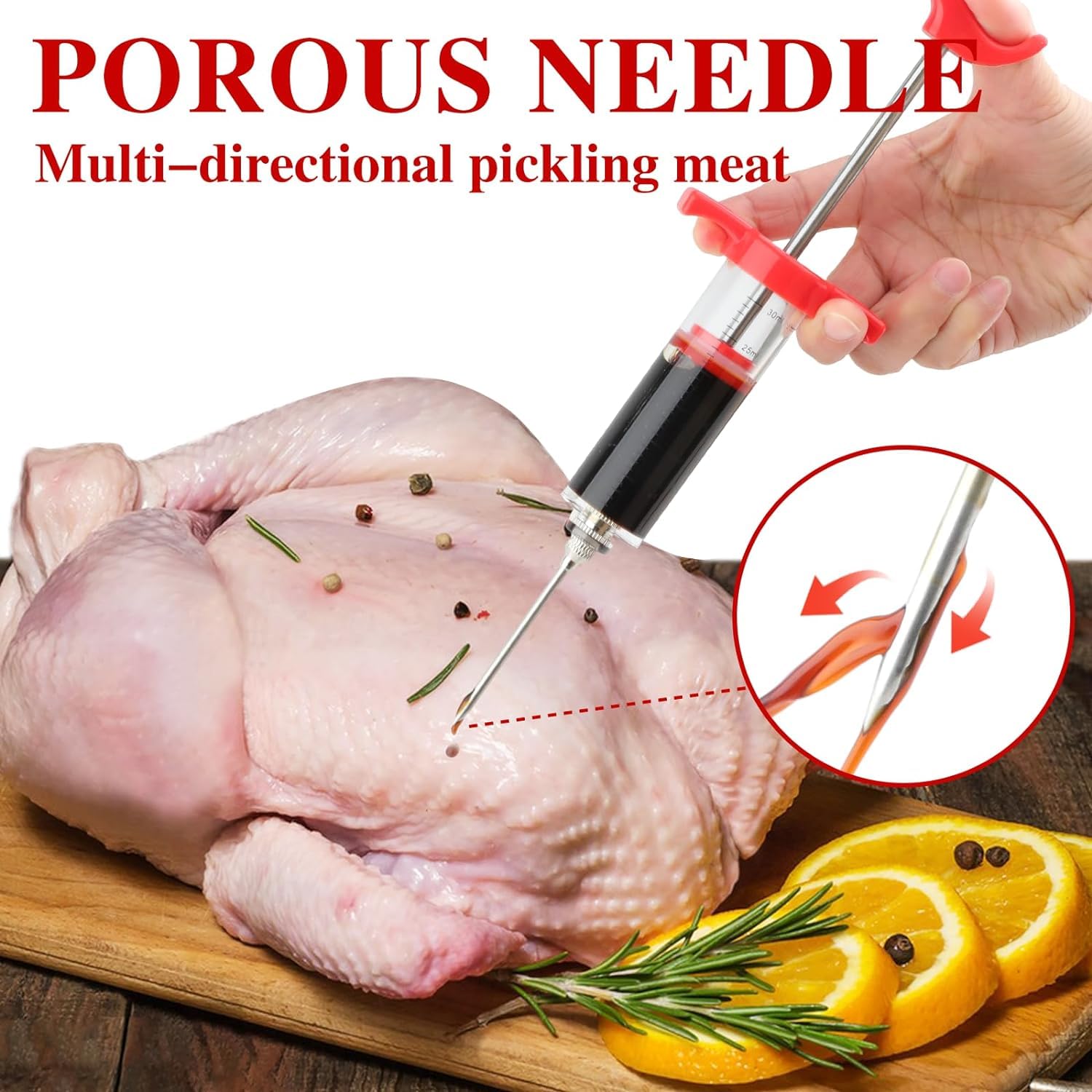 Turkey Baster For Aquarium 1PC Turkey Lnjector Meat Syringe Food ...