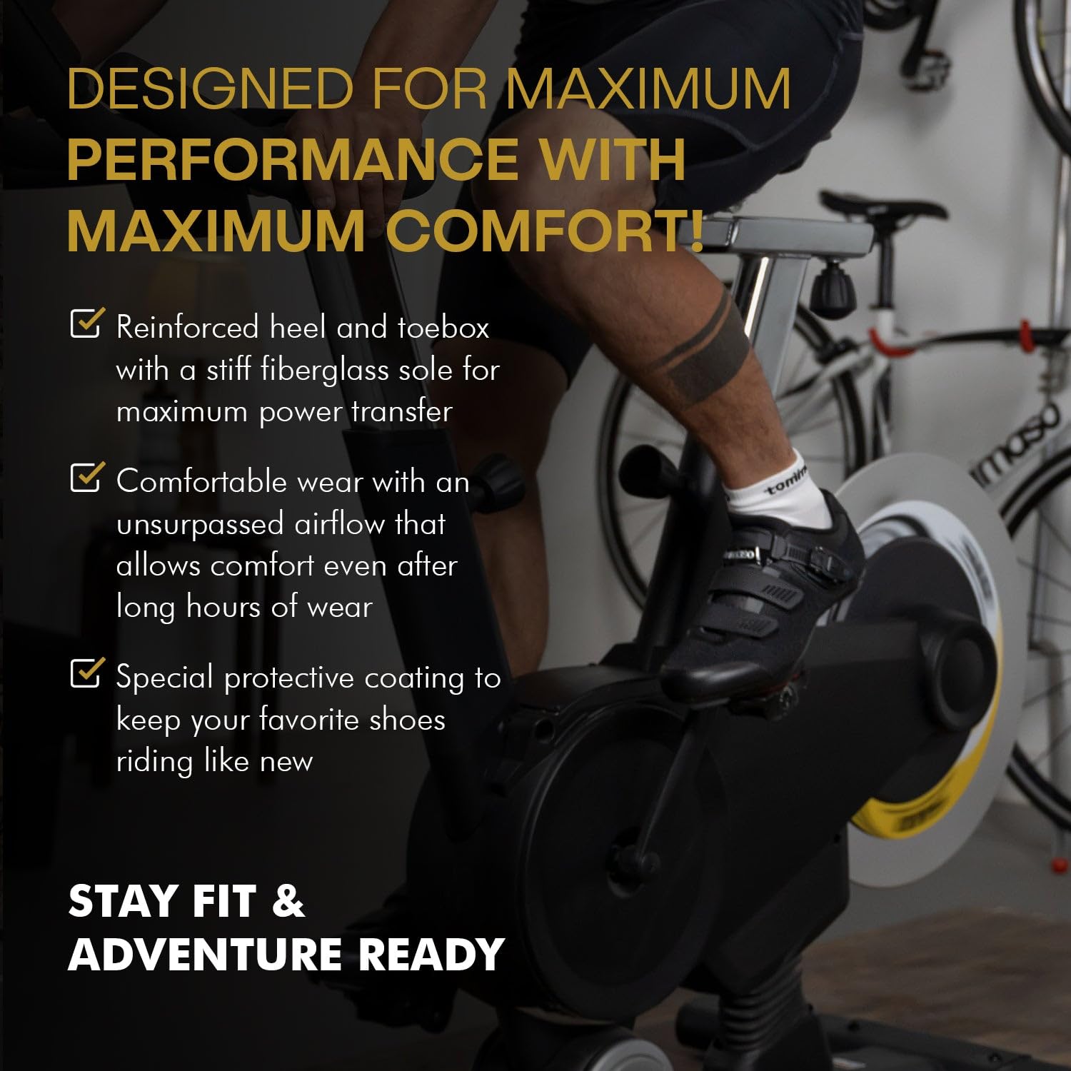 Snapklik.com : Tommaso Strada 200 Ready-to-Ride Mens Peloton Cycle ShoesRoad Bicycles & Indoor ...