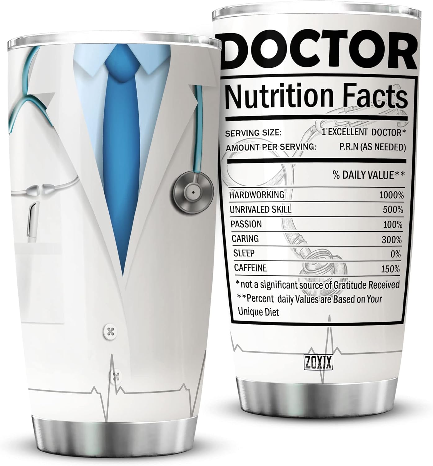 Buy ZOXIX Doctor Tumbler Gift Nutrition Facts Coffee Mug With Lid In Pakistan WaooMart buy-zoxix-doctor-tumbler-gift-nutrition-facts-coffee-mug-with-lid-in-pakistan-waoomart