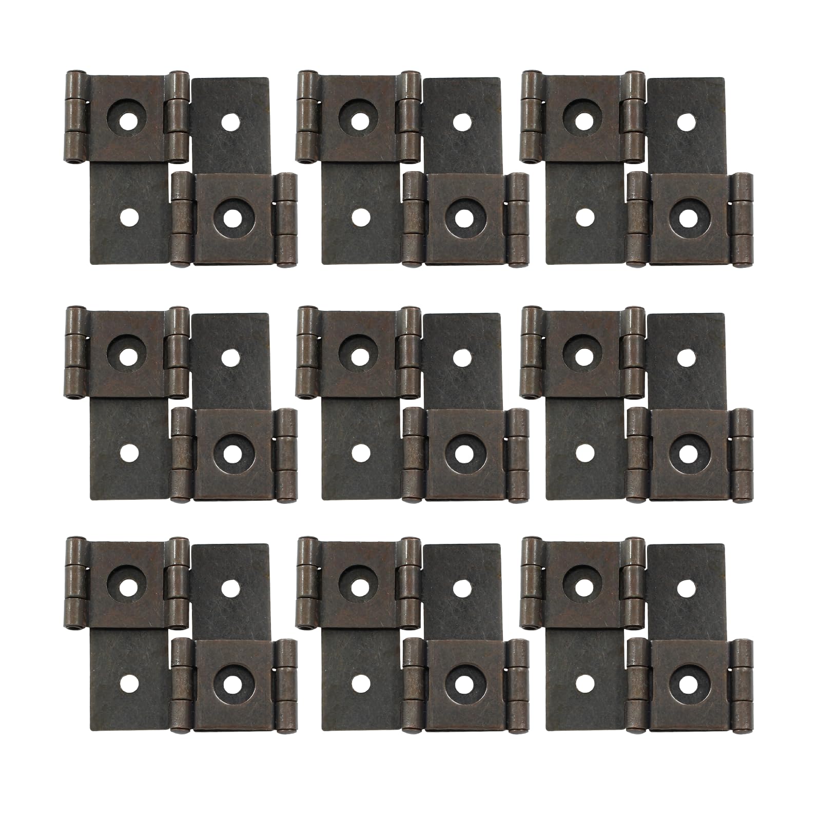 Litoexpe 12pcs Double Folding Hinges, 270 Degree Rotation Screen Door ...