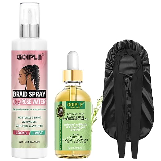 Amazon.com : Braid Spray Rose Mint for Dreads Dreadlocks - Braids Locks ...