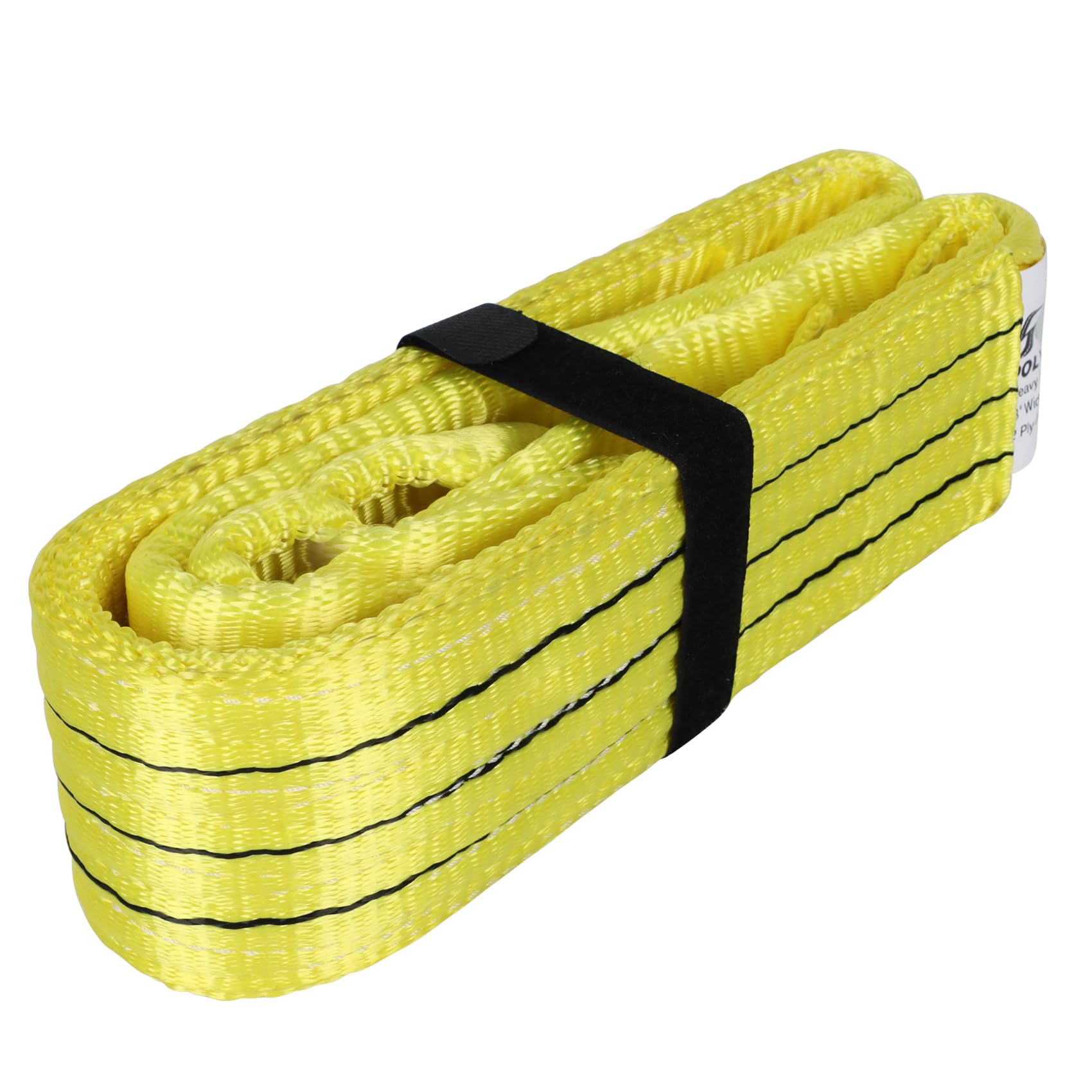 Amazon.com: Lift Sling Straps,3" x 10' 2-Ply Heavy Duty Flat Eye Lift ...