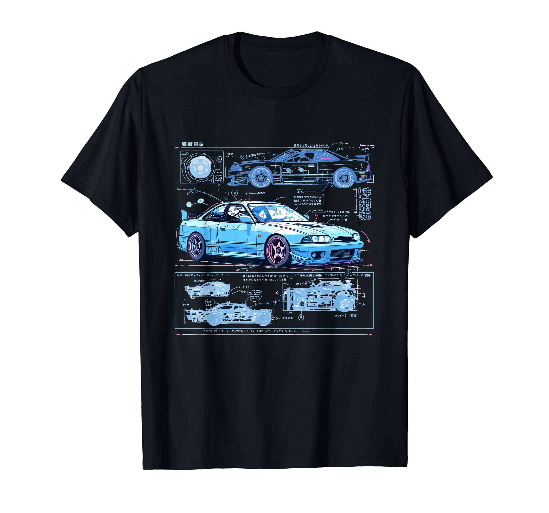 Jdm Car Designsjdm 90s Japan Motorsport Car Schematic Retro Tech ...