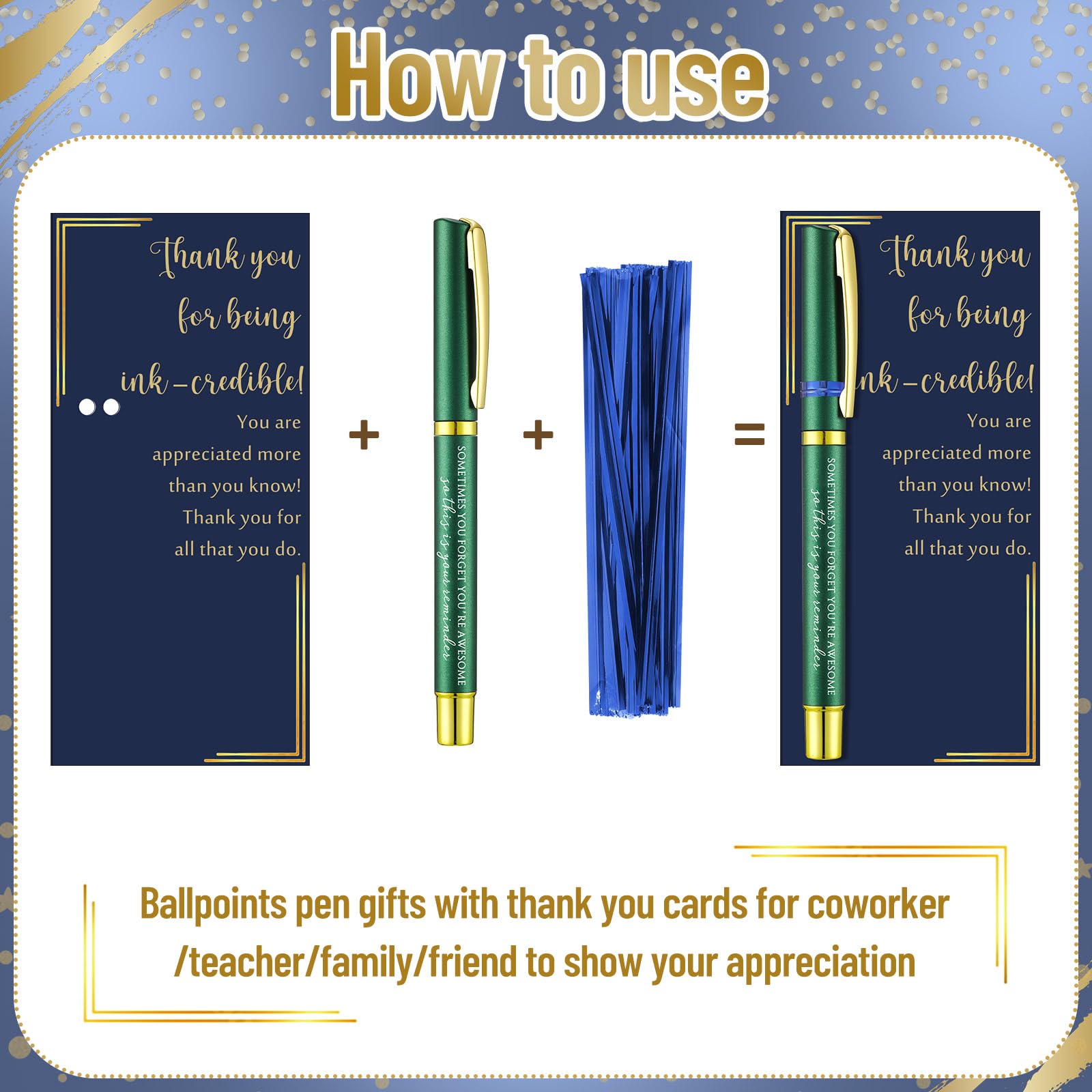 Snapklik.com : Sayglossy 20 Sets Employee Appreciation Gifts ...