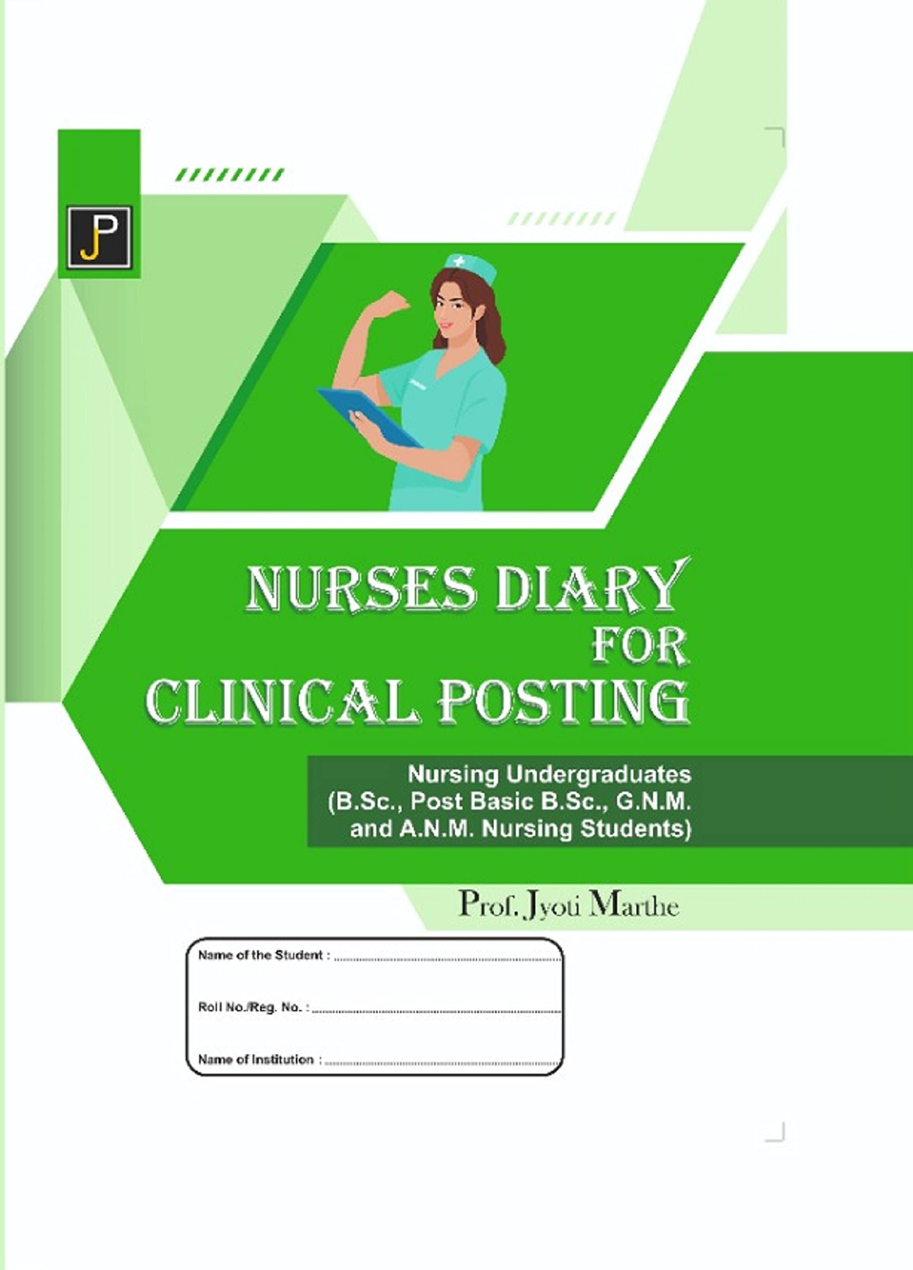 Buy Nurses Diary for Clinical Posting for Nursing Undergraduates (B.Sc ...
