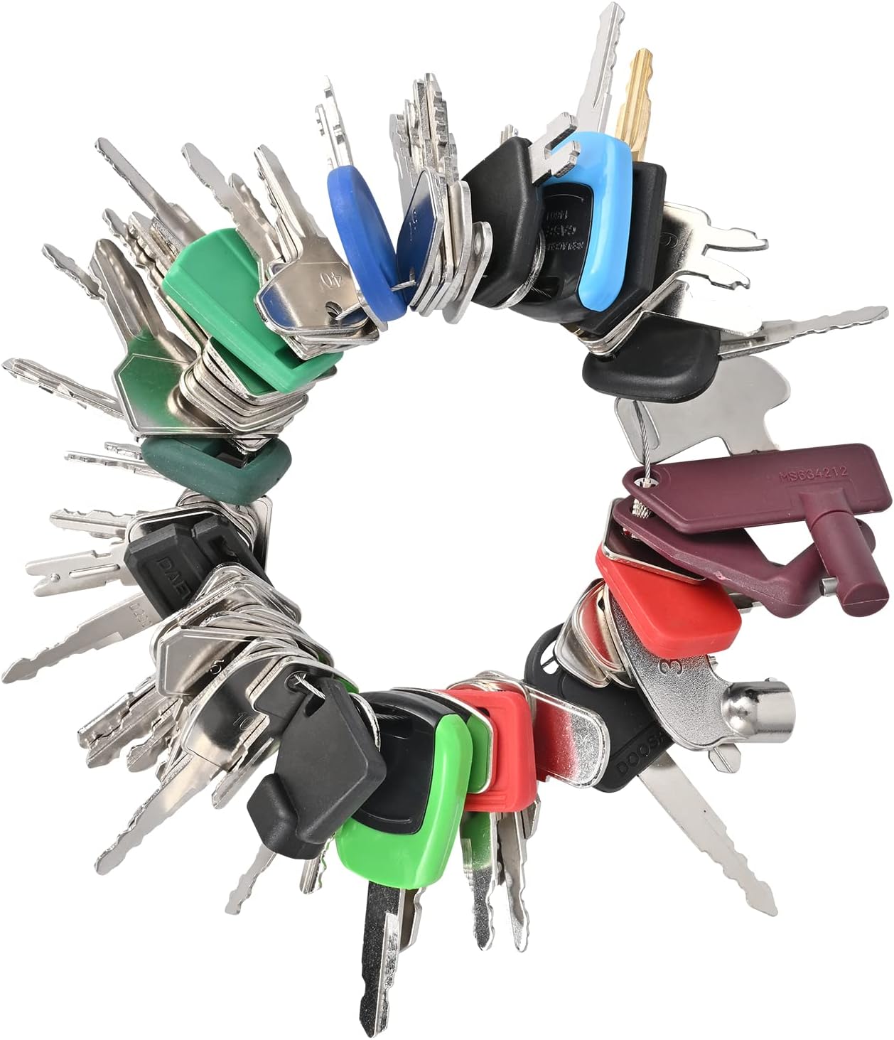 Amazon.com: 67PCS Heavy Machinery Keys Set,Extra Key Set fit for Case ...