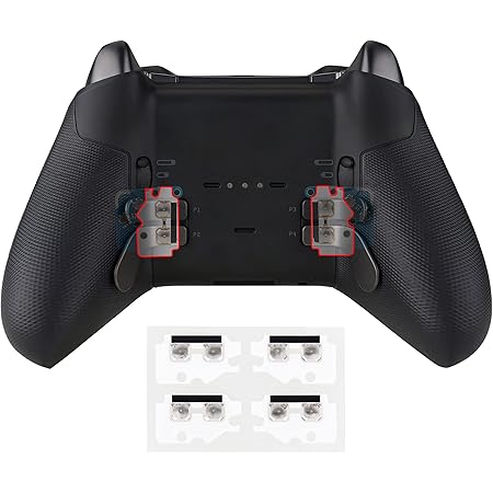 eXtremeRate Back Paddle Enhancement Metal Pad Kits para Xbox Elite ...