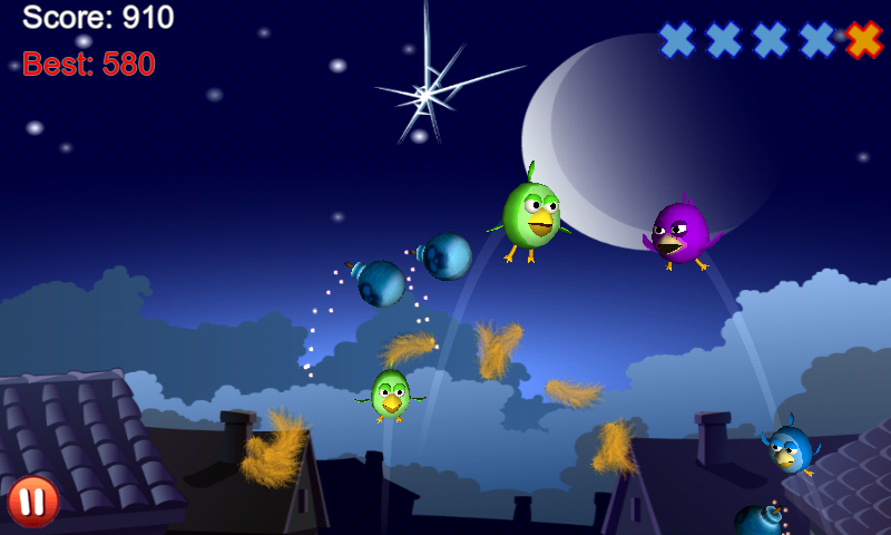 Cut the Birds 3D - App on Amazon Appstore