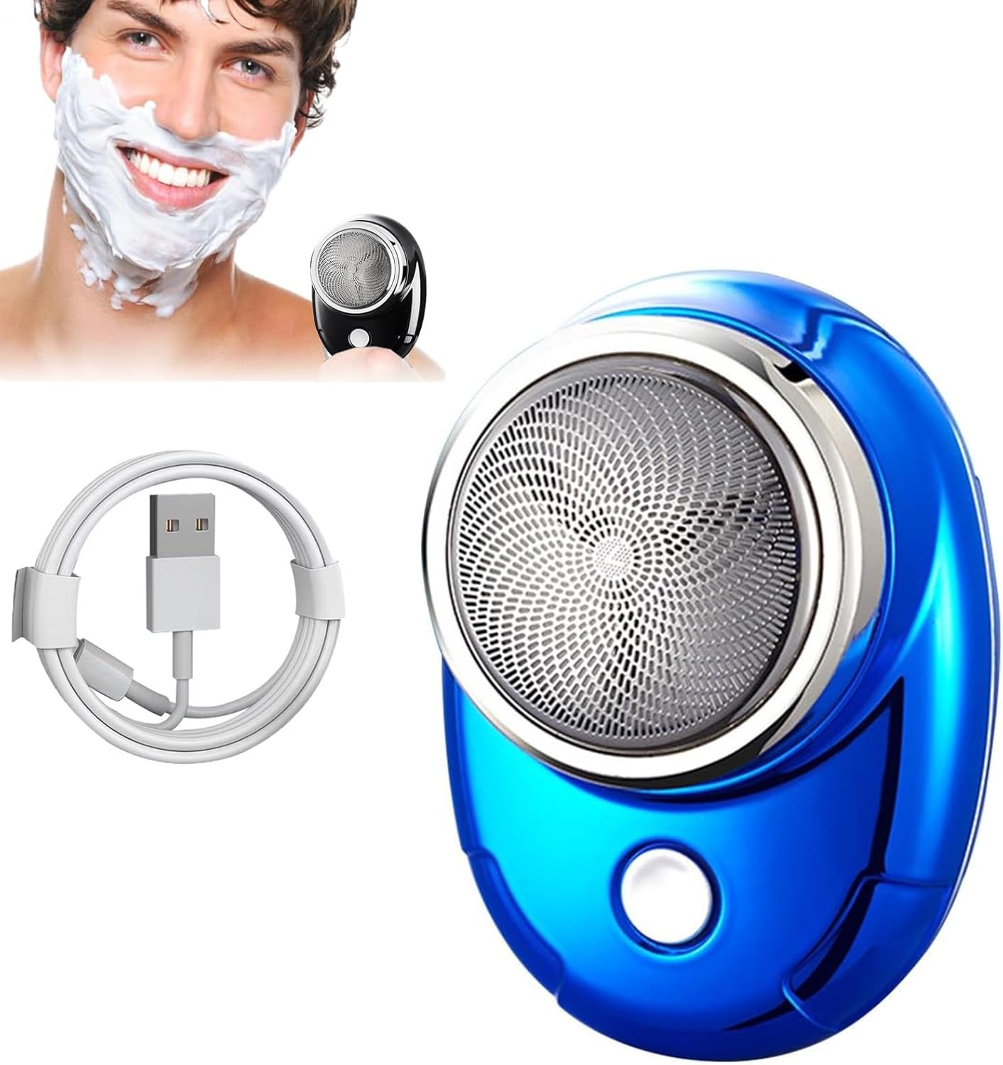 Gradient Space Stone Gradient Mini Shaver, Powerful Storm Shaver for ...