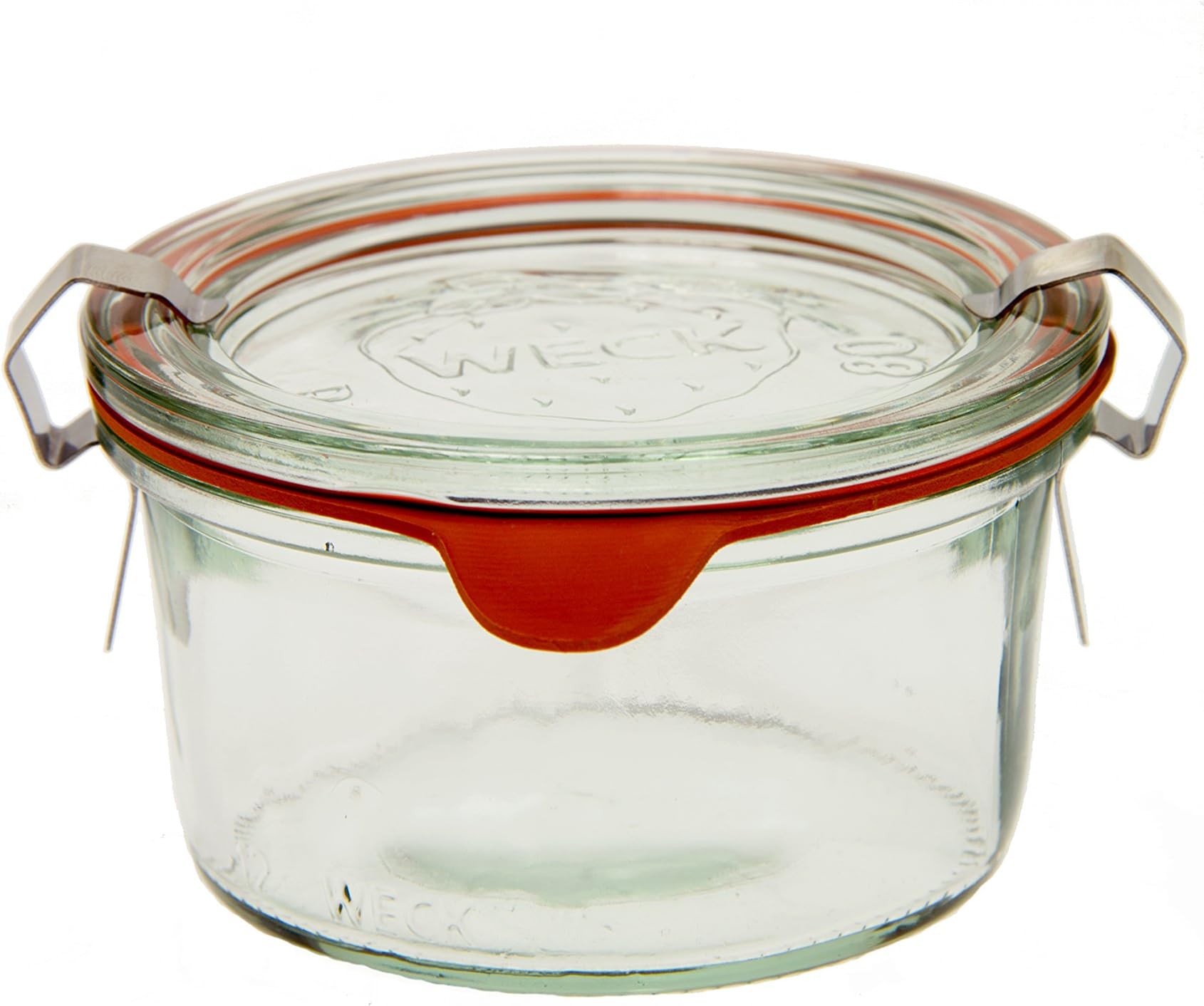 Amazon.com: ラセラヌー(Rasalhanut) WE-080 Weck Mold Shape Glass Canister, 2.7 fl oz (80 ml) : Home ...
