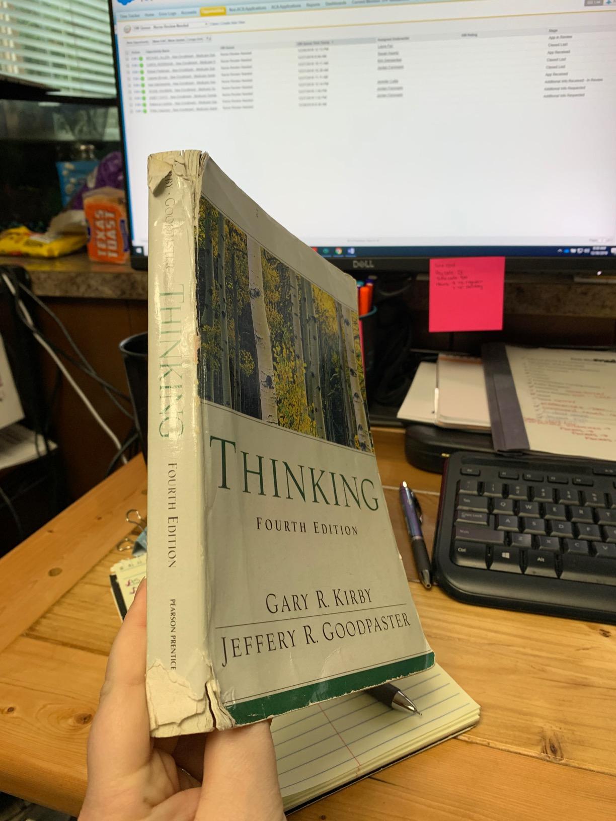 Amazon.com: Thinking: 9780130309587: Gary Kirby: Books