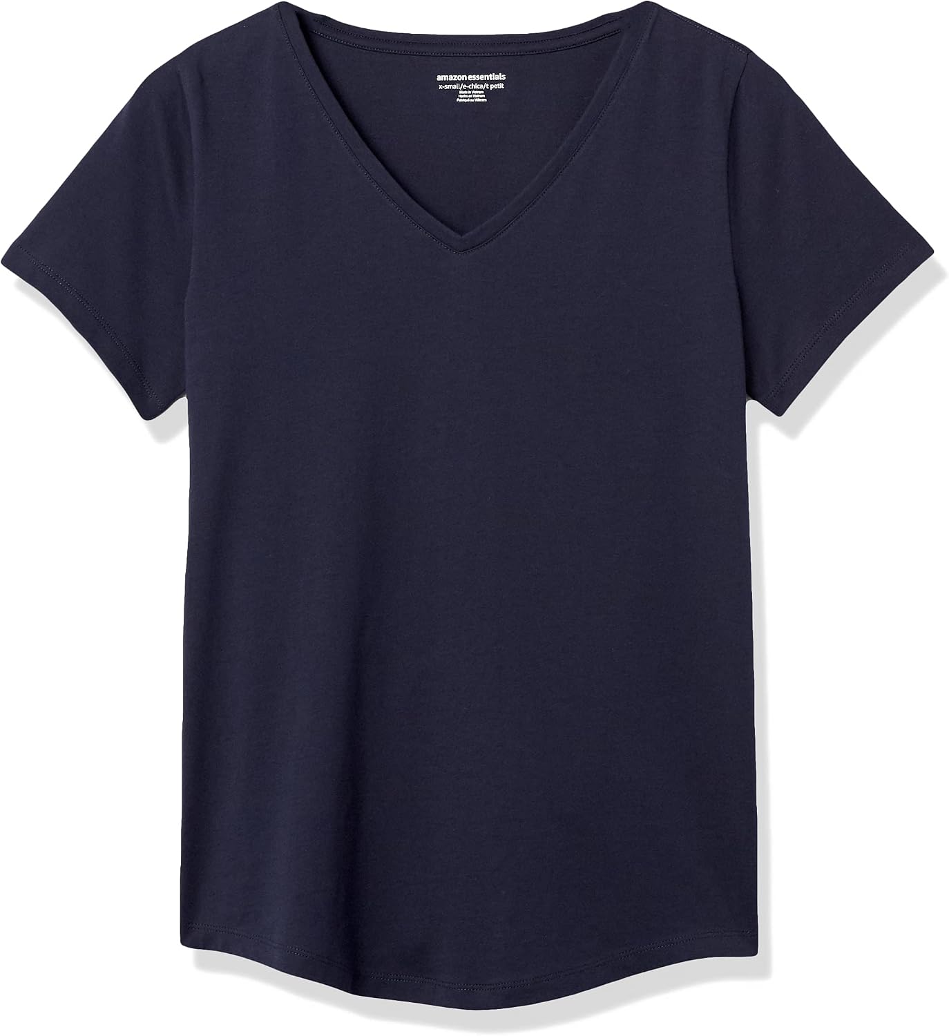 Amazon.com: Amazon Essentials Women's Classic-Fit 100% Cotton Short ...