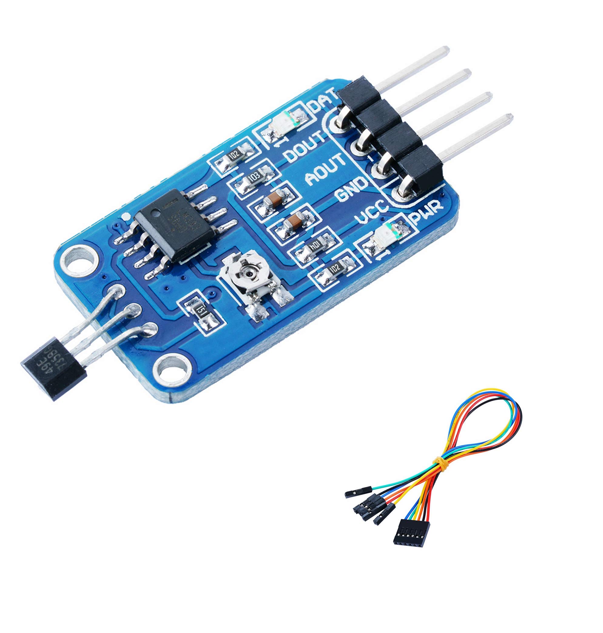 Buy Hall Sensor,Using a Wide Voltage LM393 Voltage Comparator ...