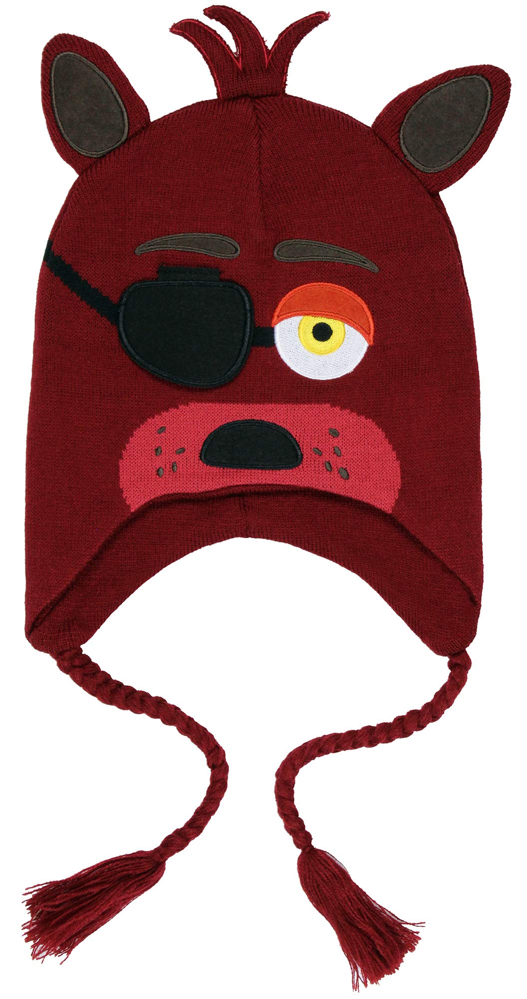 Buy Five Nights at Freddy's Beanie Foxy Costume Beanie Hat w ...