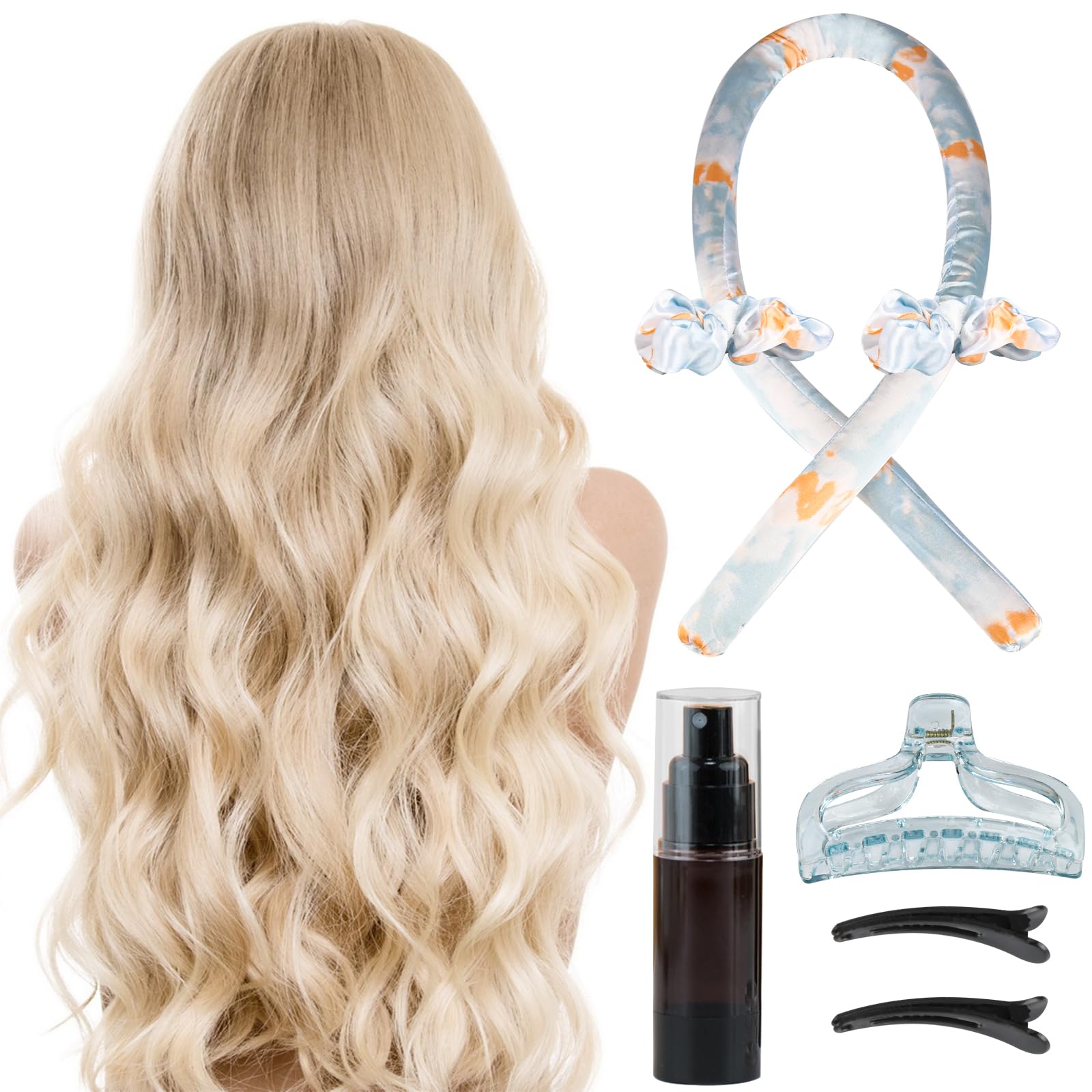 NOILLA Heatless Hair Curlers No Heat Curler Lets You Create