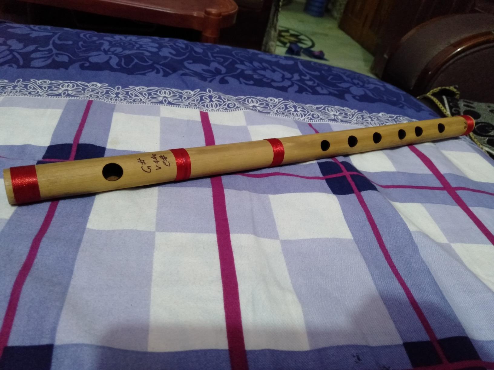 HISCIN ISC Bamboo Natural Flute Bansuri GG Type Transverse Style for ...