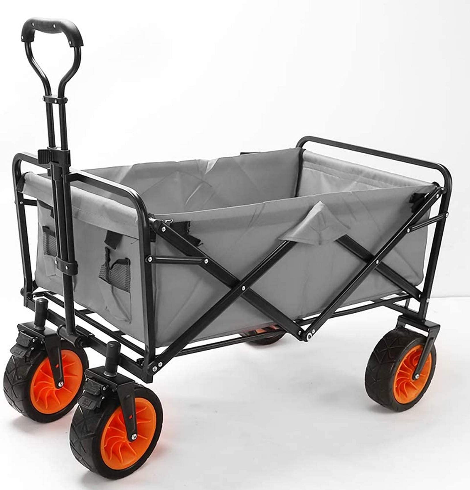 Buy KEYOZA Outdoor Collapsible Folding Wagon for Beach,Heavy Duty ...