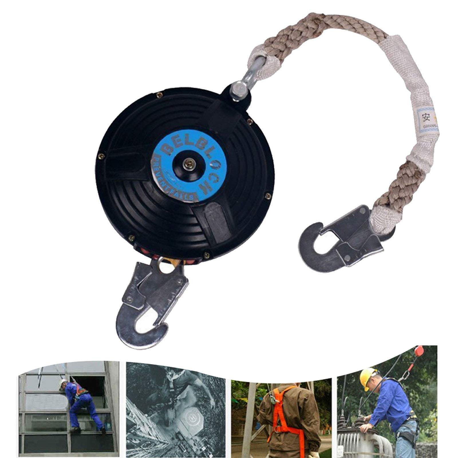 Buy XBR Self Retracting Lifeline Rope Grab Brake Portable Self-Locking ...