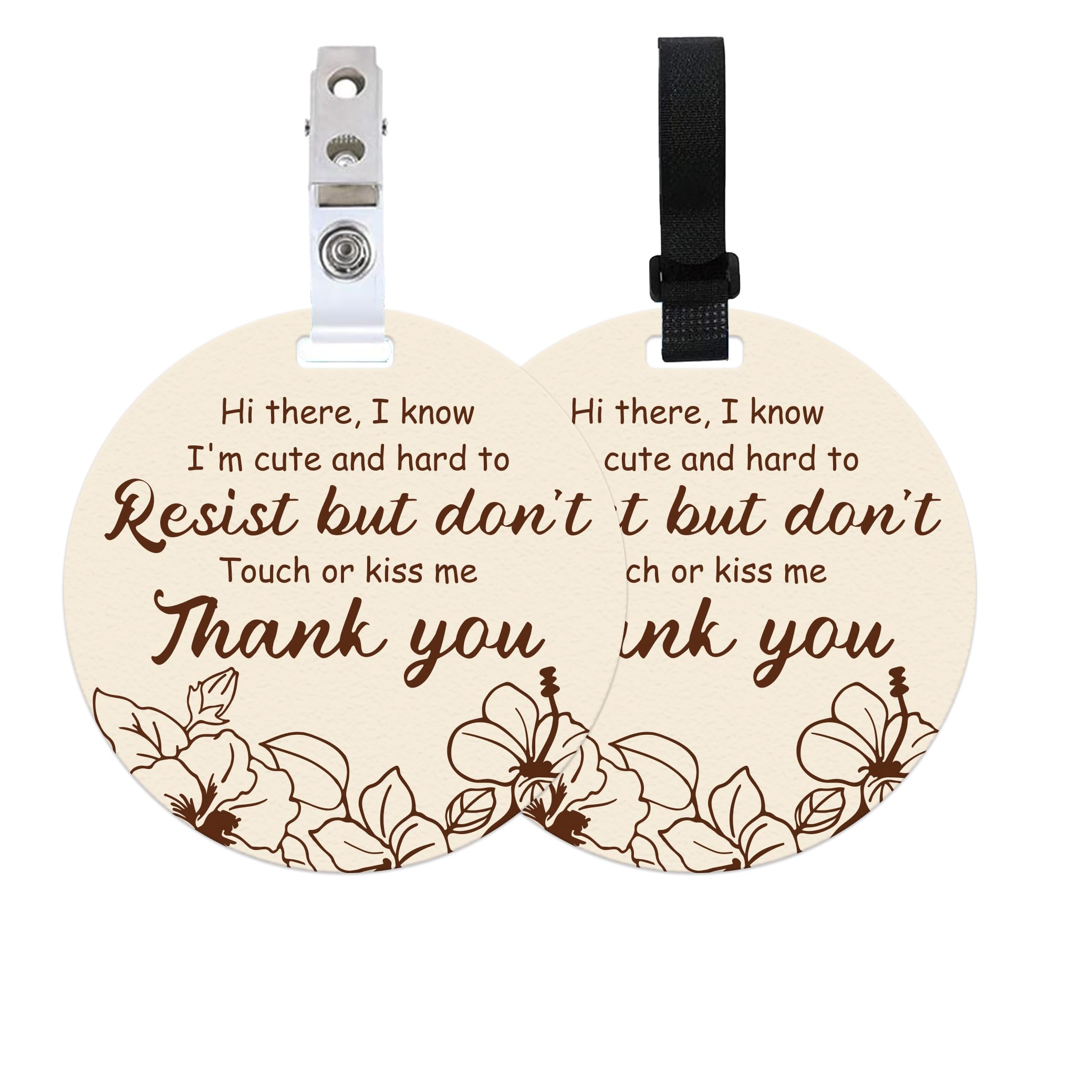 Amazon.com: PLIGREAT 2 Pcs Stop Touching Baby Signs Dont Touch Or Kiss ...