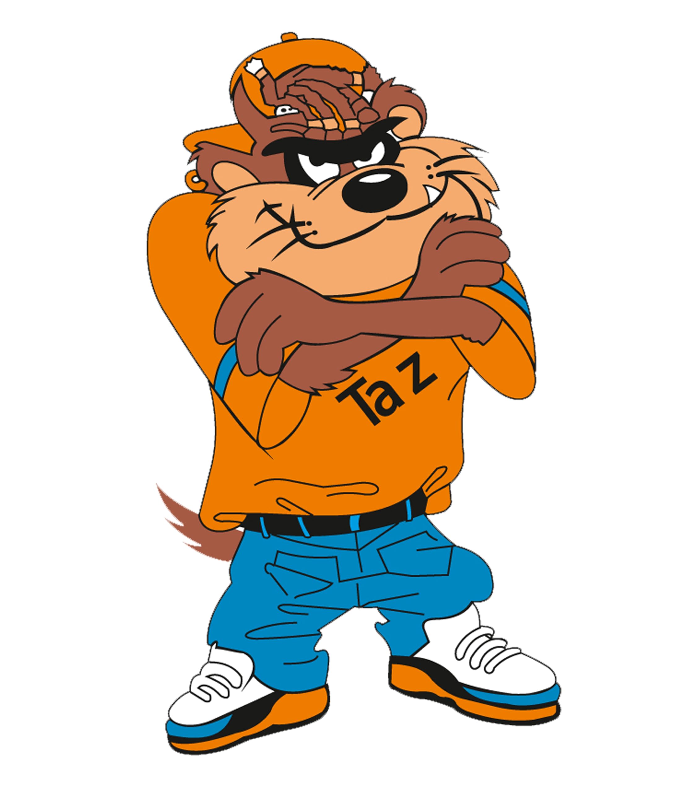 Gangster Taz Zeichnungen