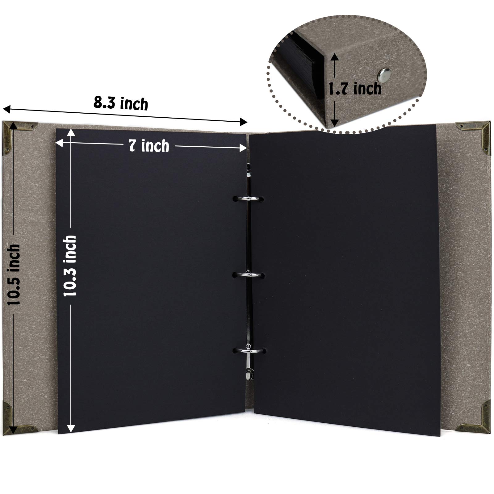 Snapklik.com : Vienrose DIY Scrapbook Photo Album Kit