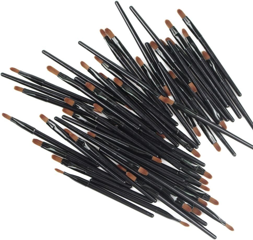 Amazon.com: 50 Pieces Lip Brushes, Pro Multifunctional Makeup Brush ...