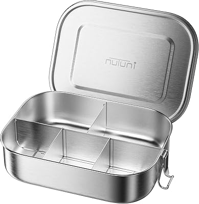 Amazon.com: SUTETLW 304 Stainless Steel Bento Box 3 Pack Stainless ...