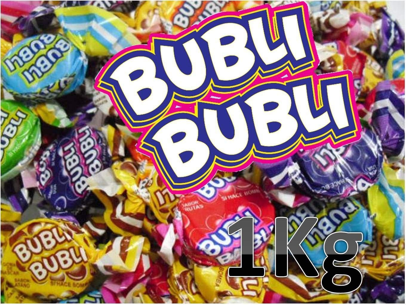 Goma de Mascar Bubli Bubli Sabores Surtidos 1 Kg. : Amazon.com.mx ...