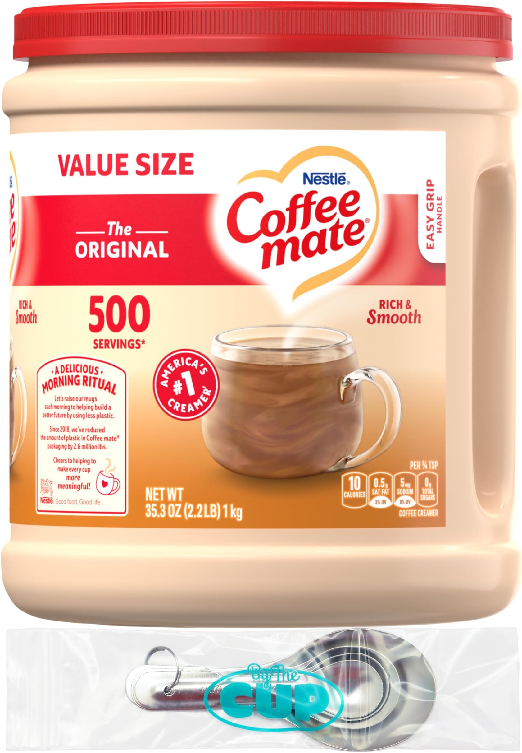 Amazon.com: Coffee mate Original Powder Creamer, 35.3 oz Canister with ...