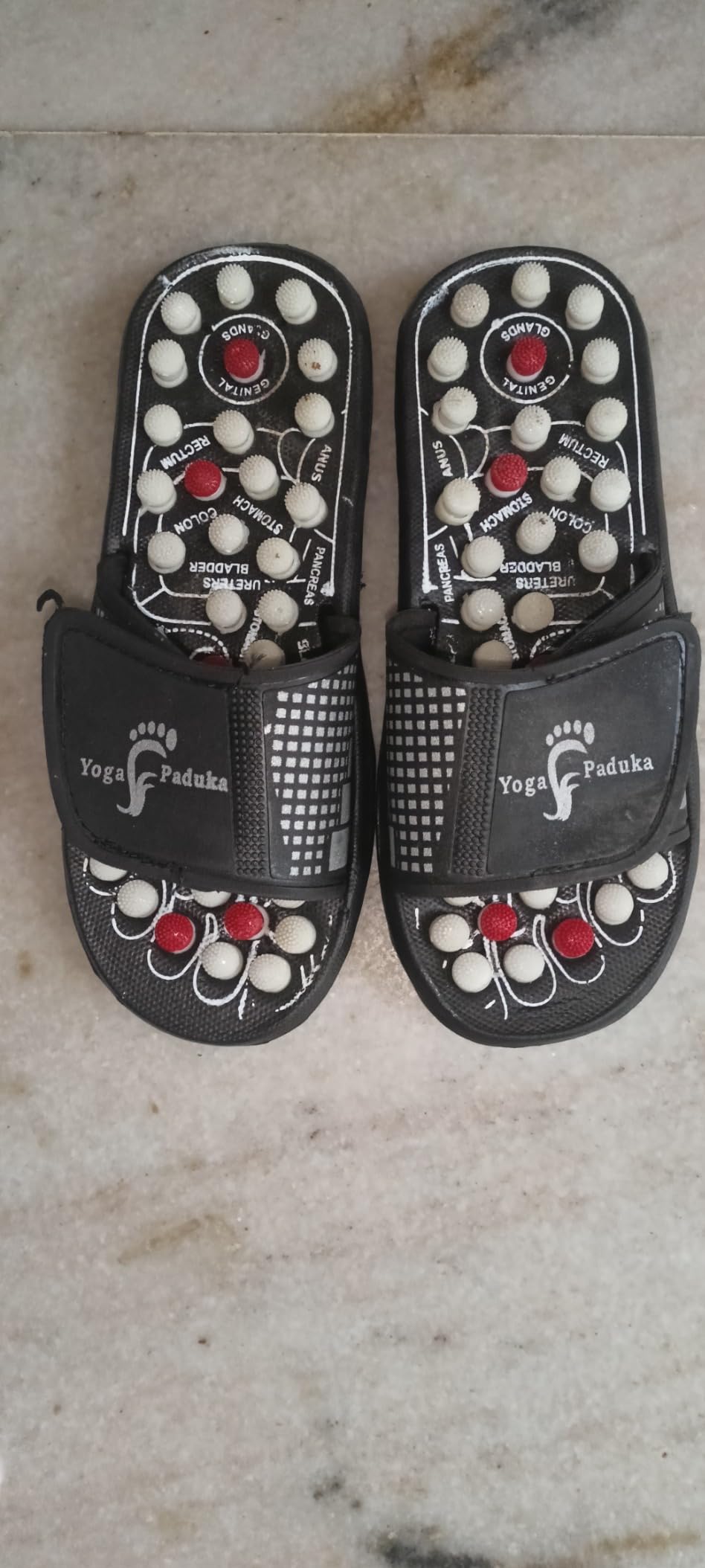 HUSB Spring Acupressure and Magnetic Therapy Accu Paduka Slippers for ...