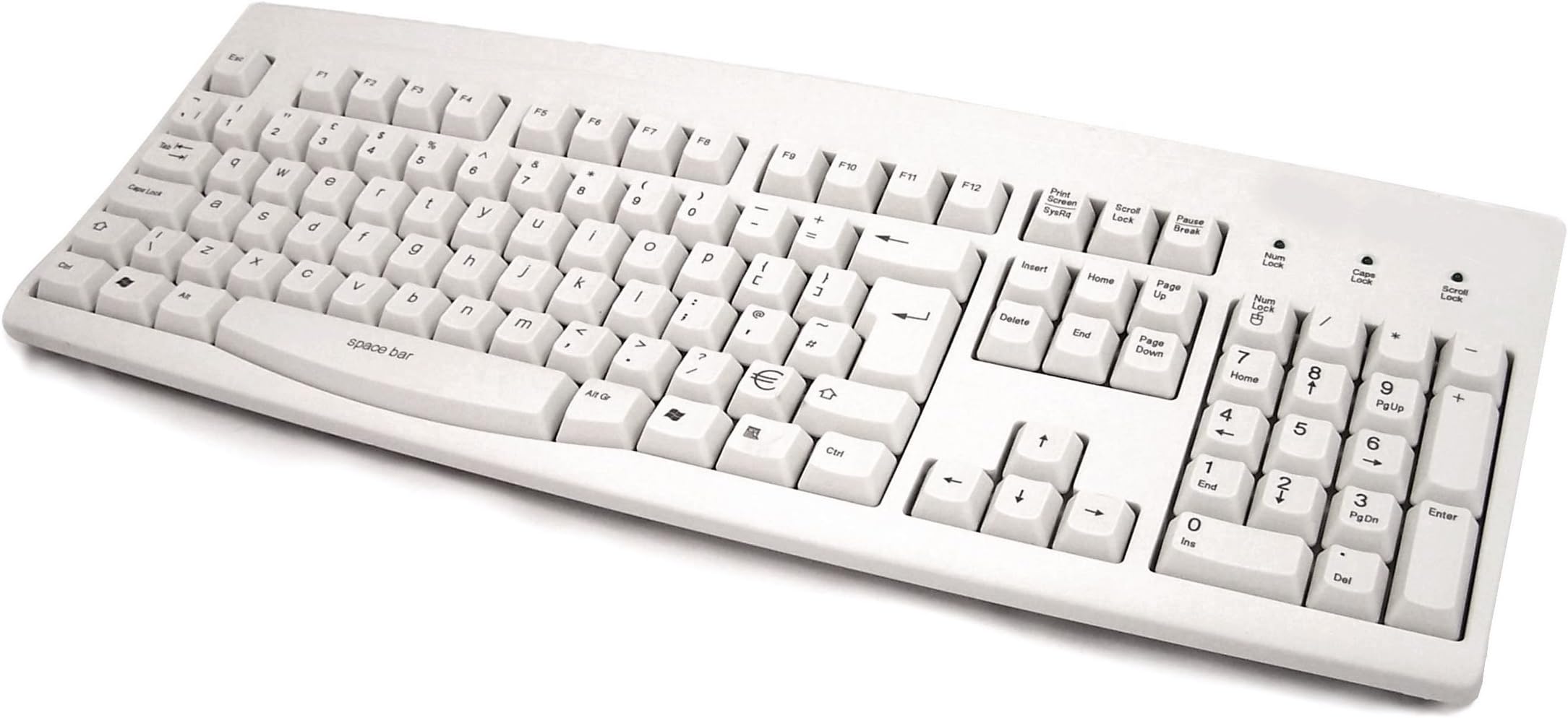 BTC 6100C Ultra Slim Multimedia Keyboard : Amazon.co.uk: Computers ...