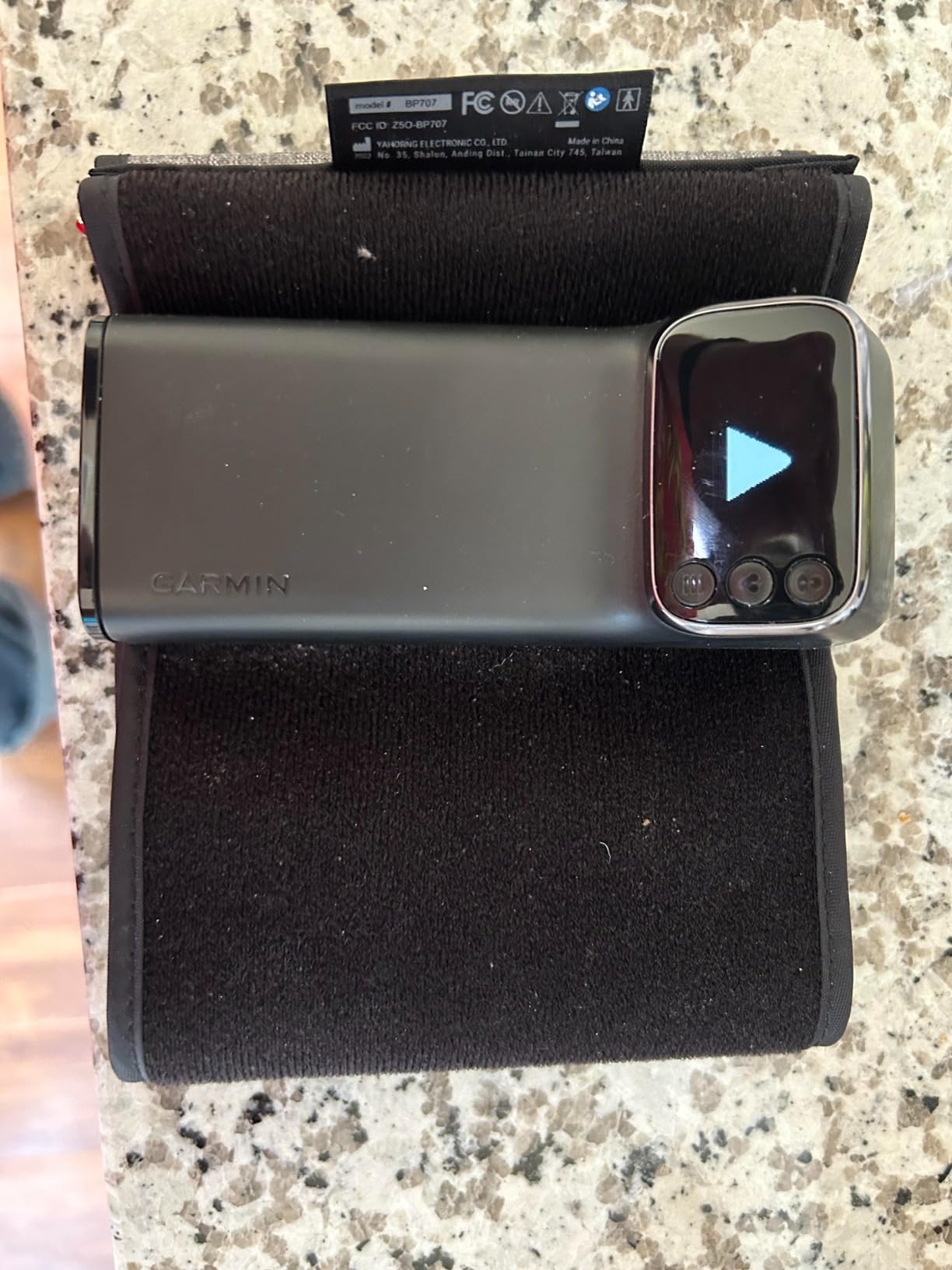 Amazon.com: Garmin Index™ BPM, Smart Blood Pressure Monitor, FDA ...