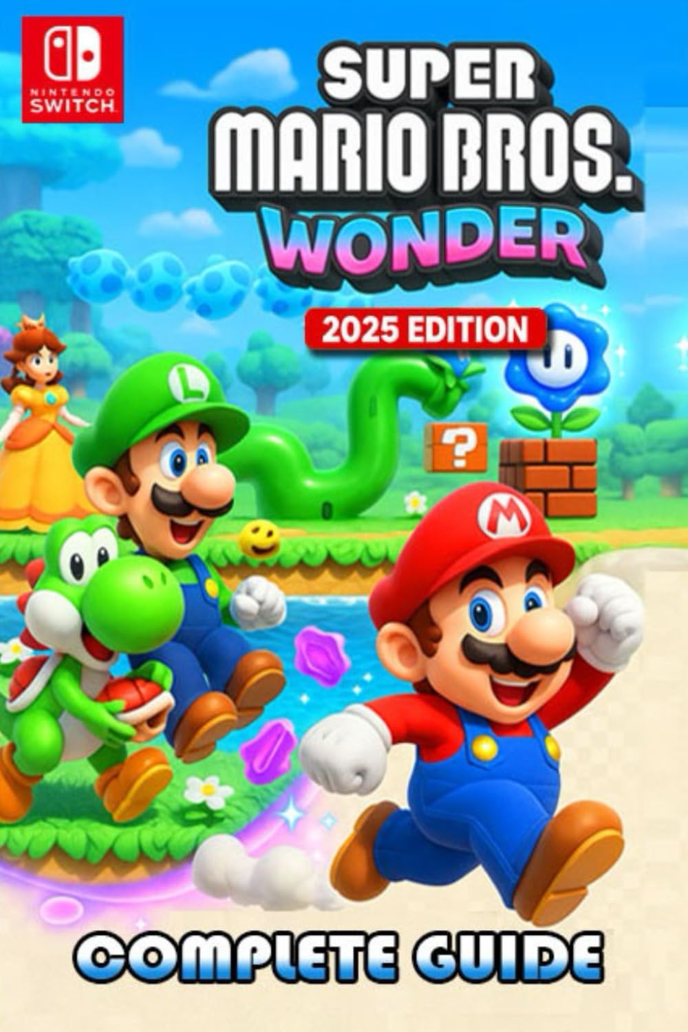 Amazon.com: Super Mario Bros. Wonder The Complete Game Guide (2025 ...