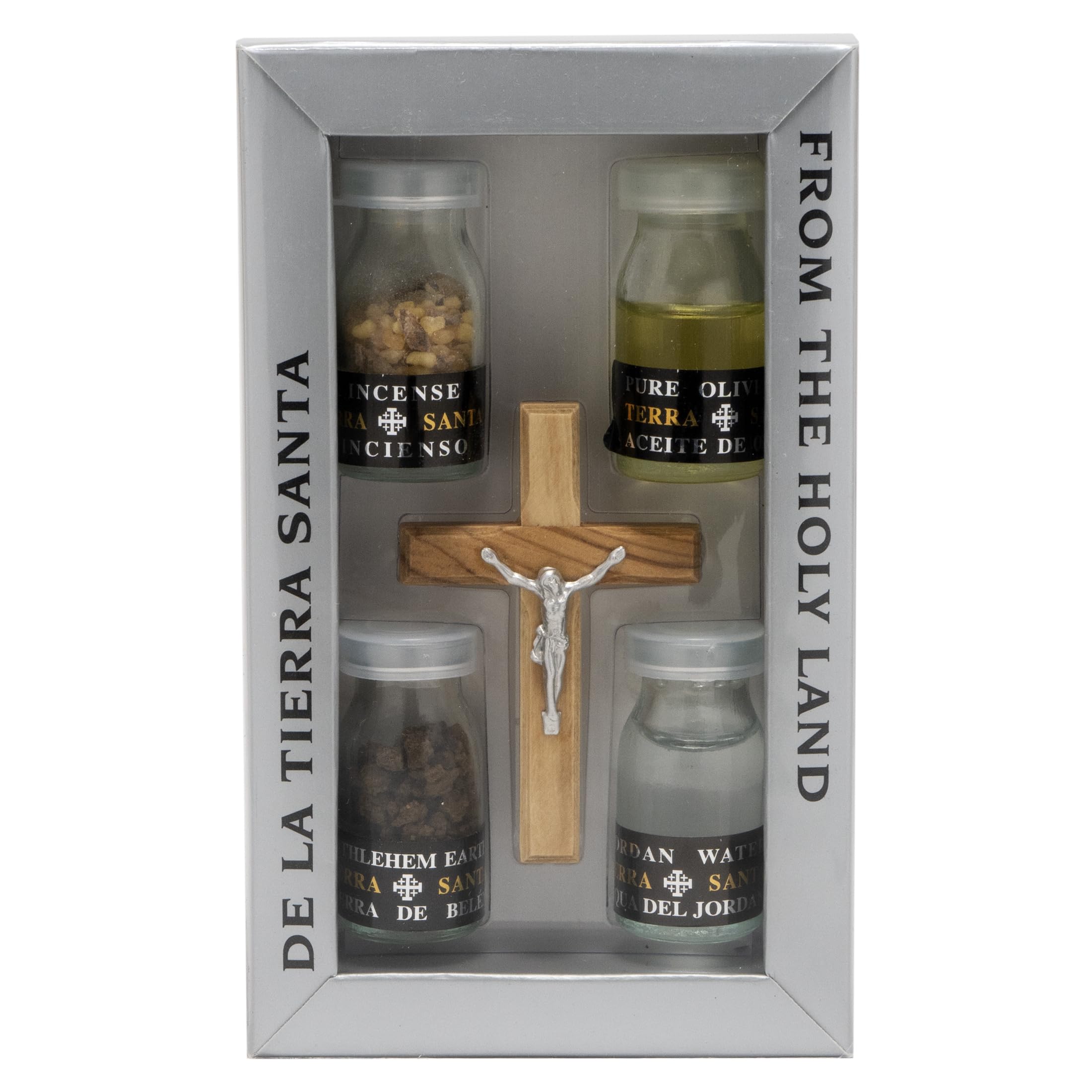 Amazon.com: Holy Land Home Blessing Set 5 Items Christian Gift ...