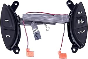 Amazon.com: Cruise Control Switch Kit, Steering Wheel Mounted Cruise ...
